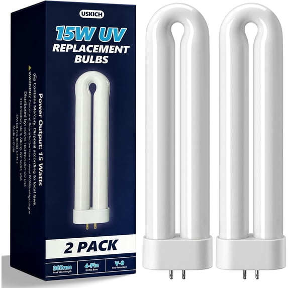 Bug Zapper Light Bulb Replacement for 15W Bug Zapper with 4-Pin Base ...