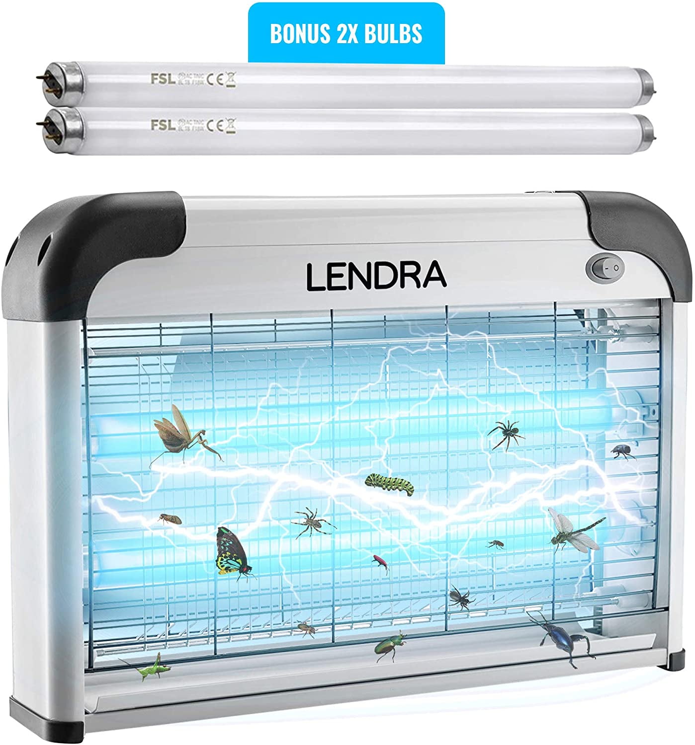 Bug Zapper Mosquito Zapper Electronic Outdoor & Indoor Insect Killer ...