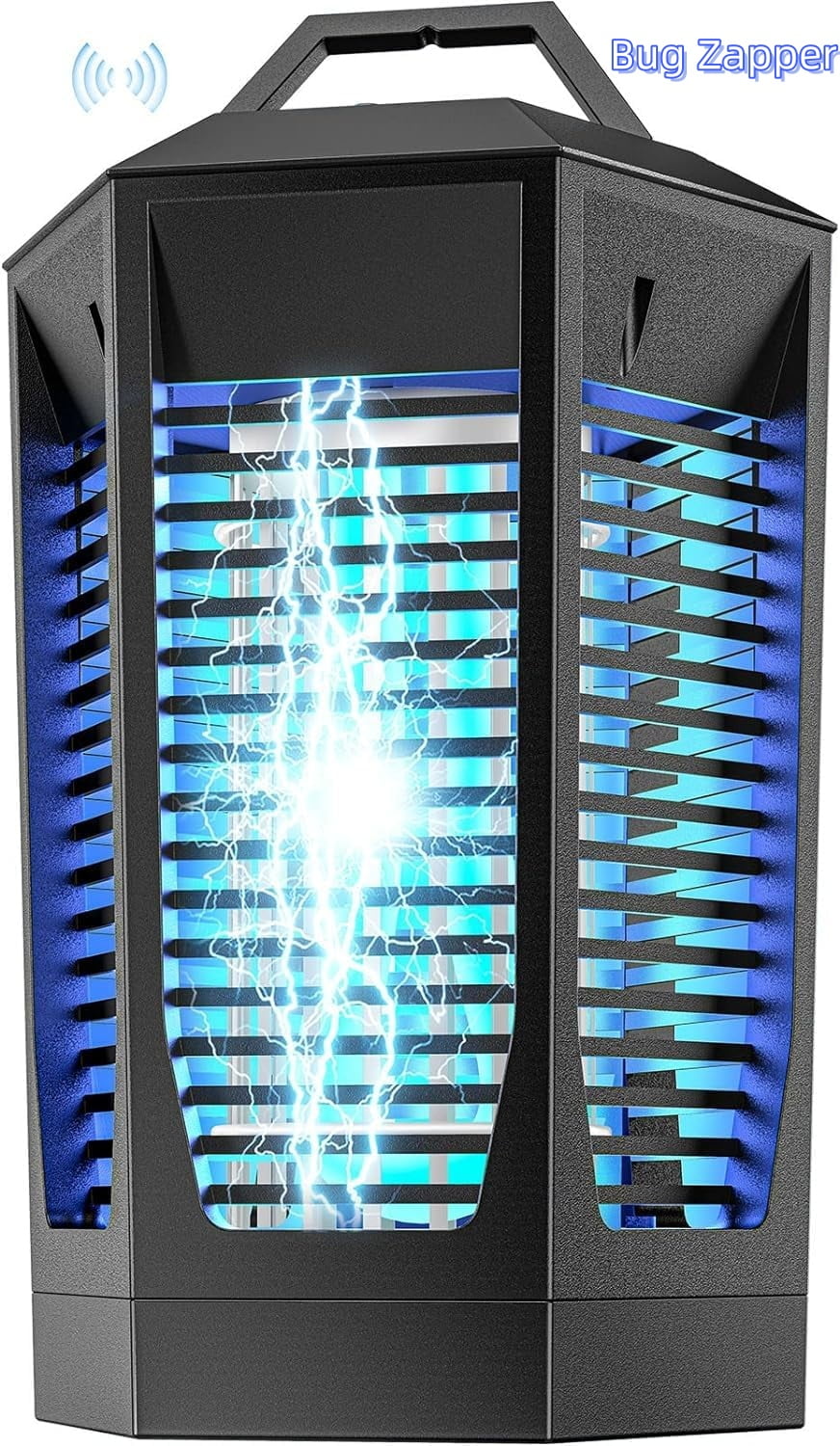 Outdoor Bug Zapper 20W with Dusk-to-Dawn Light Sensor, Covers 2300 Sq ...