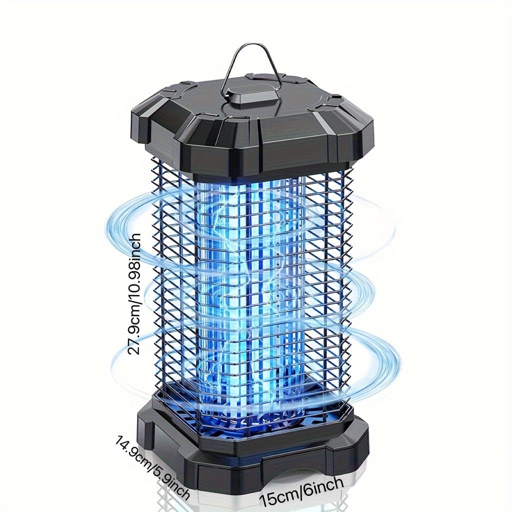 Bug Zapper Outdoor, 4200V Electric Mosquito Zapper Indoor, Insect Fly ...