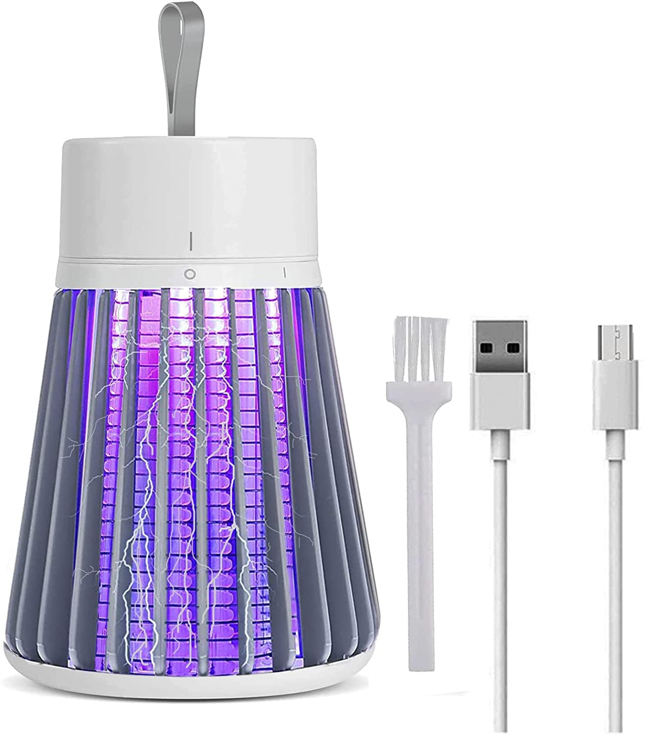 Bug Zapper Outdoor,Electric Mosquito Portable Camp Killer,Rechargeable ...
