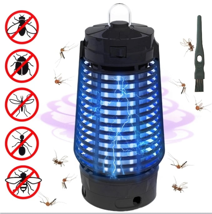 Bug Zapper Outdoor & Indoor - Mosquito Killer Lamp with LED Light ...