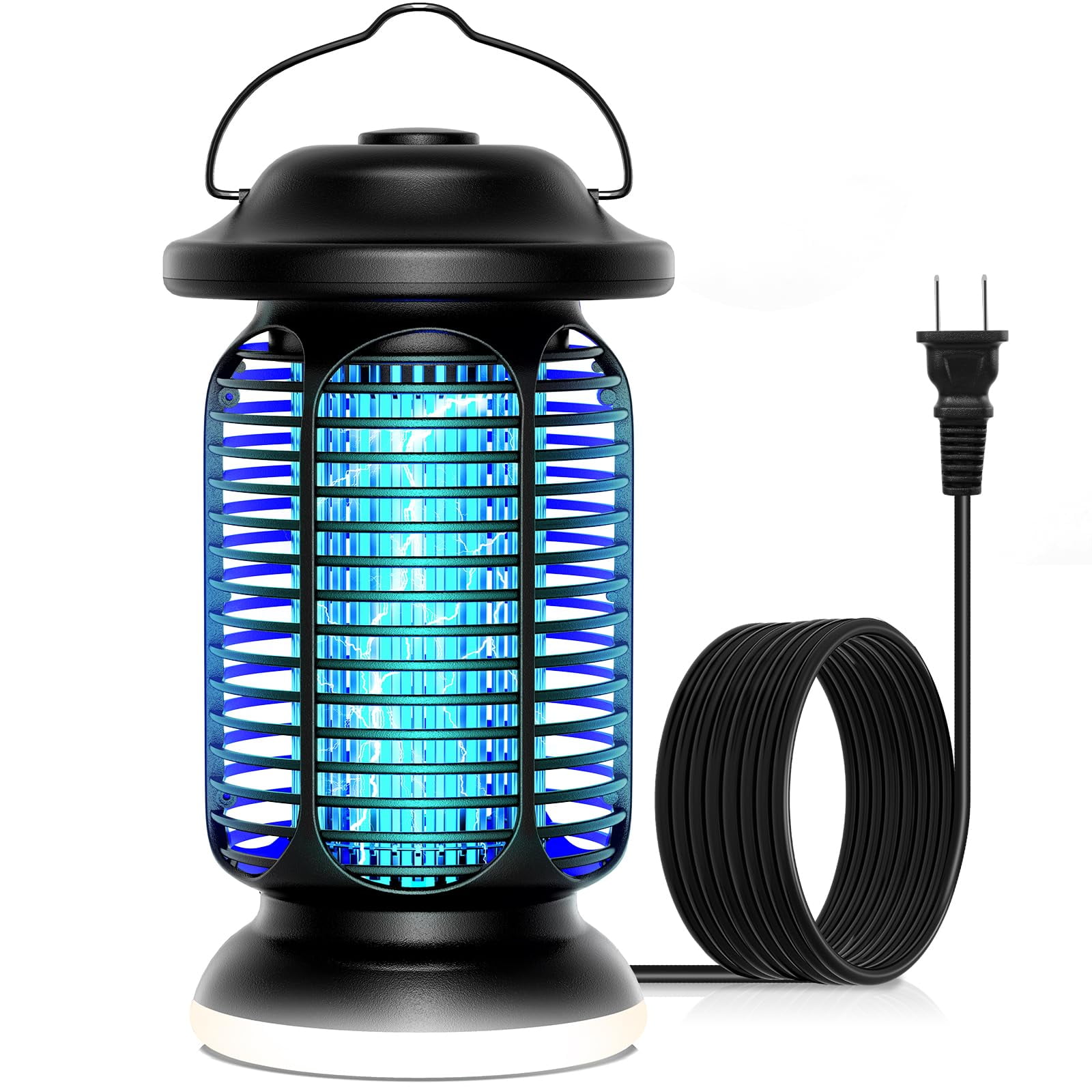Bug Zapper Outdoor & Indoor, Upgraded 18W Exclusive Blue-Violet Light ...