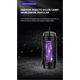 Bug Zapper Outdoor, Mosquito Zapper with LED Light bulb, Fly Zapper ...