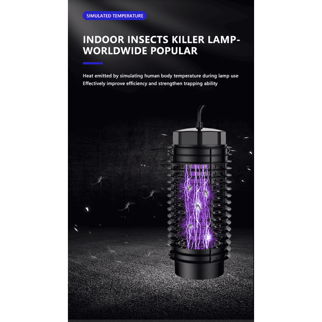 Bug Zapper Outdoor, Mosquito Zapper with LED Light bulb, Fly Zapper ...