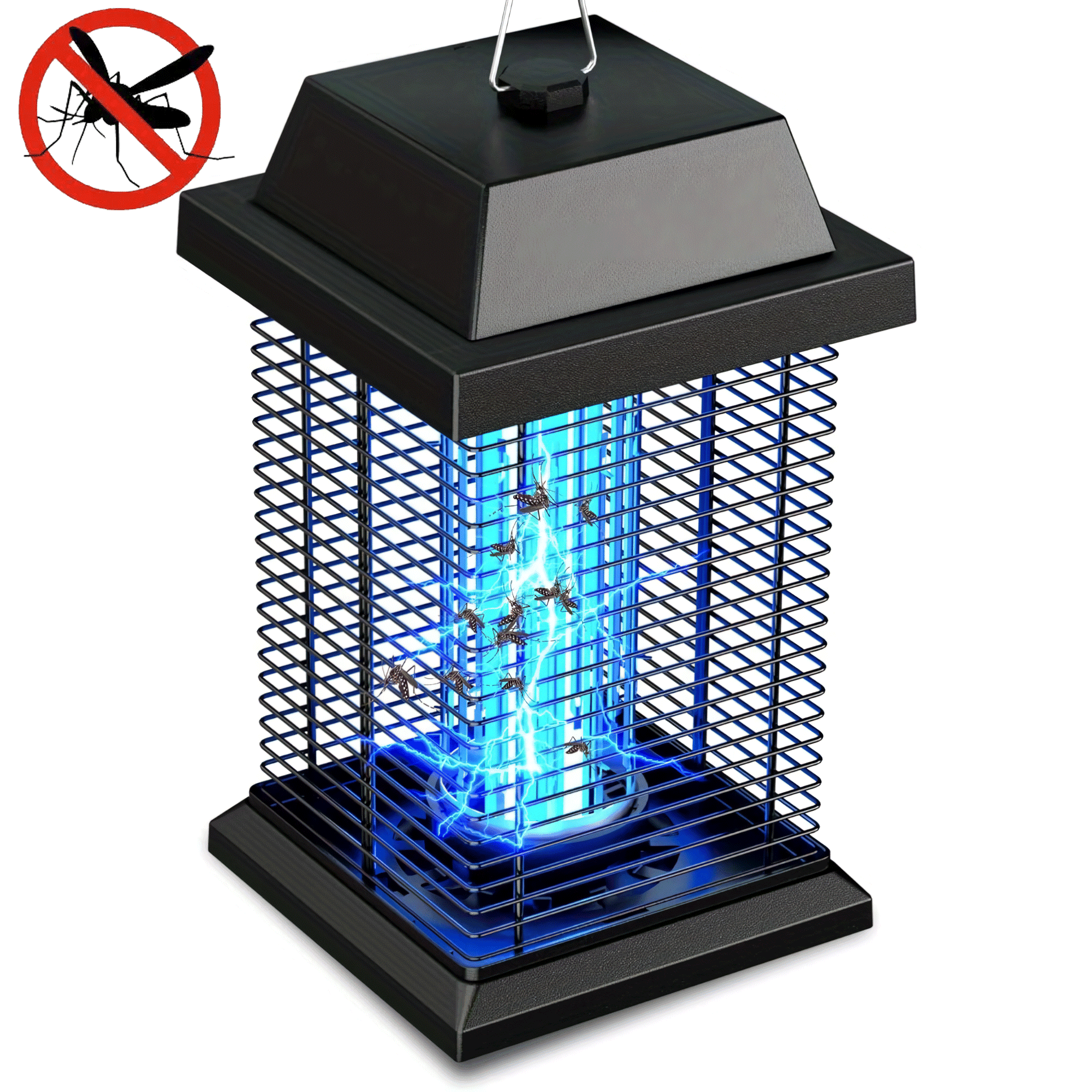 Kylly Bug Zapper Outdoor, Electric Fly Zapper 4200V, Mosquito Killer ...