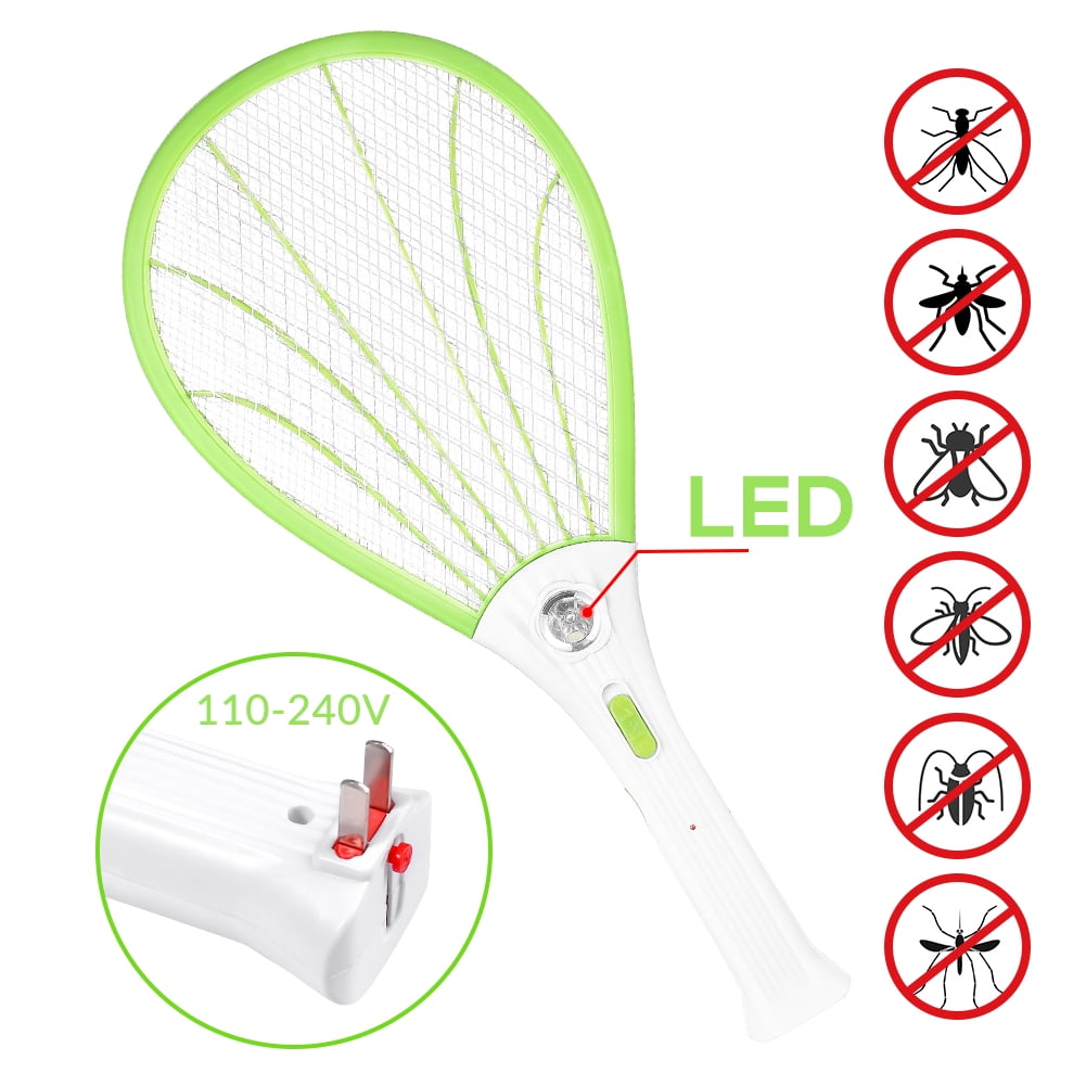 Bug Zapper Rechargeable Mosquito, Fly Killer and Bug Zapper Racket ...