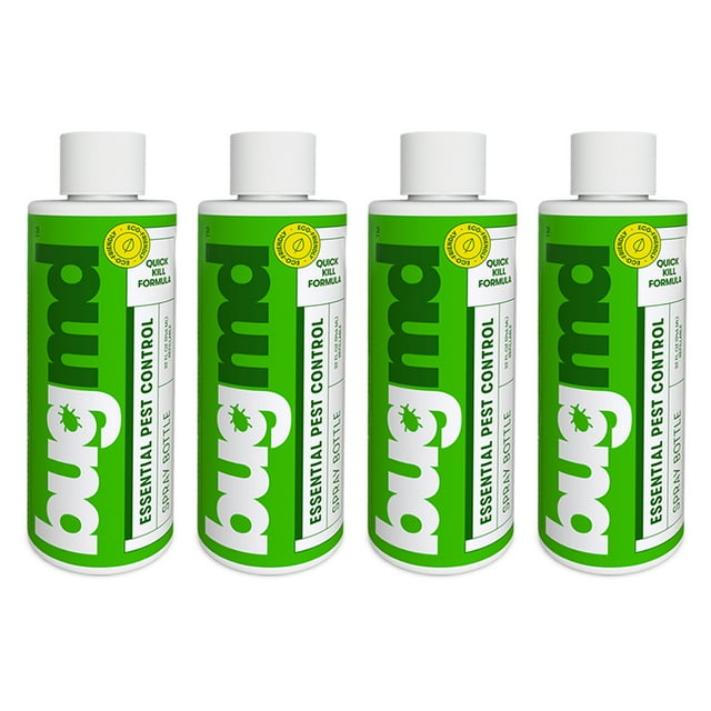 BugMD Pest Control Essential Oil Concentrate 4oz (4 Units) - Quick ...