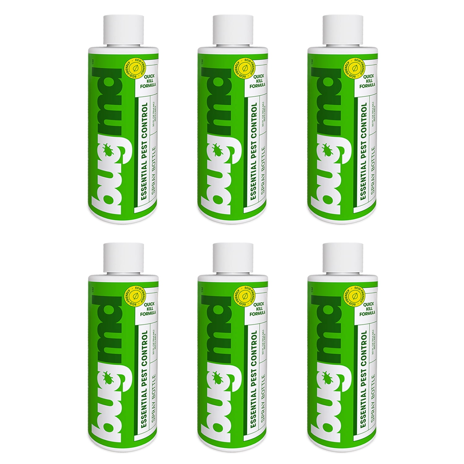 BugMD Pest Control Essential Oil Concentrate 4oz (6 Units) - Quick ...