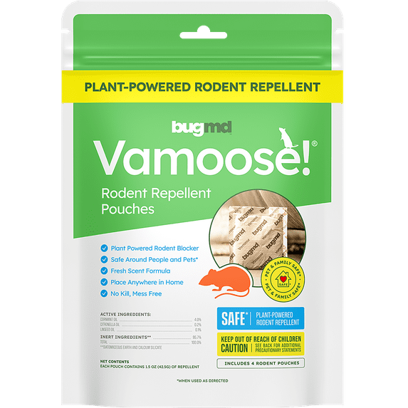 BugMD Vamoose No See No Touch Rodent Repellent - Walmart.com