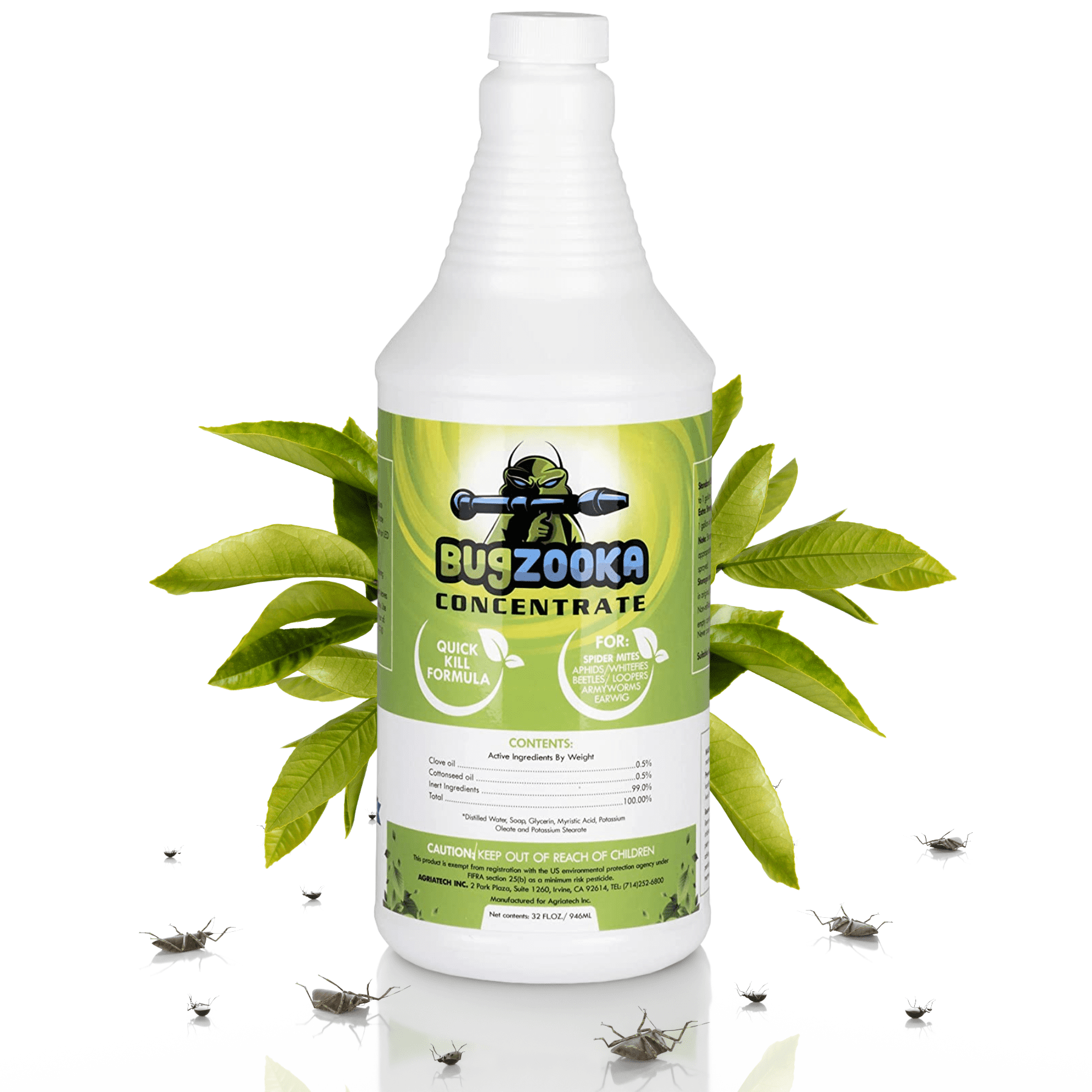 BugZooka's 32oz Spider Mite Killer, Super Concentrated, Spider ...