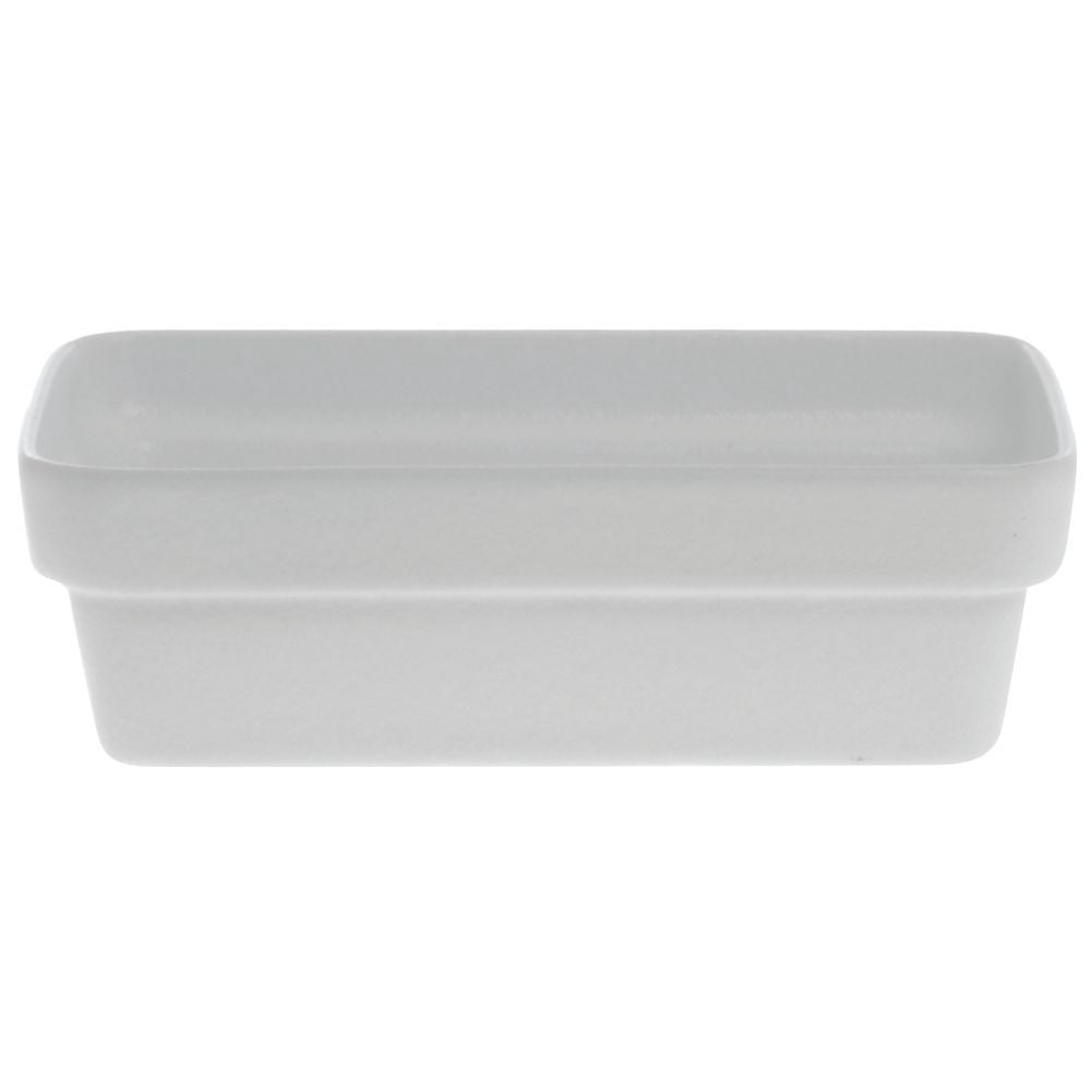 Bugambilia International BUG24WW Cast Aluminum White Large Rect. Bowl ...