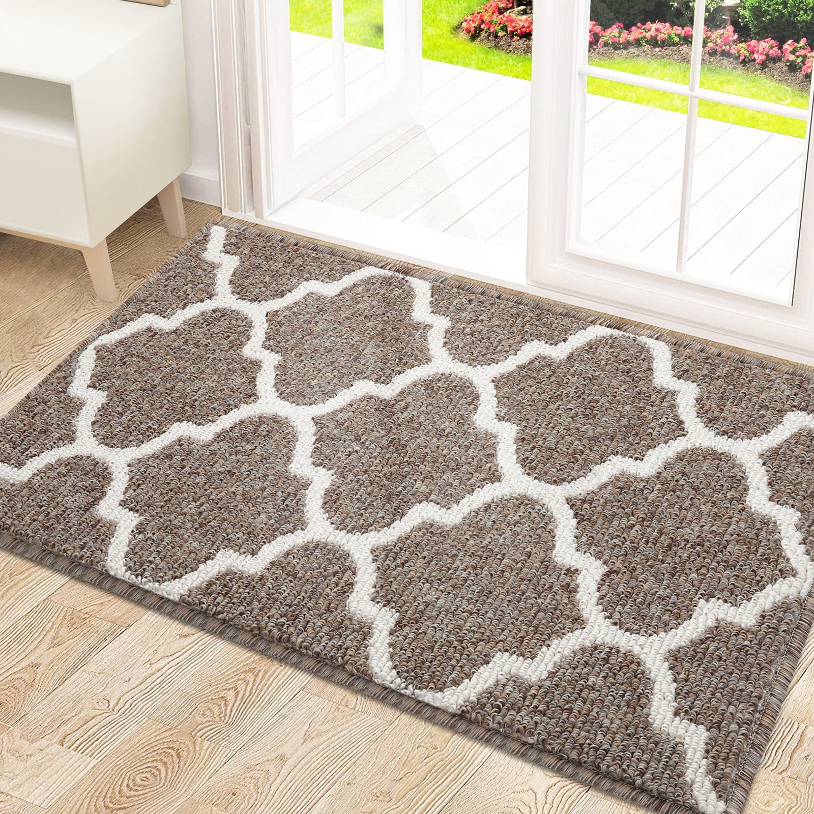 "Buganda Indoor Door Mat, 20""x 32"", Non Slip, Low-Profile, Dirt ...
