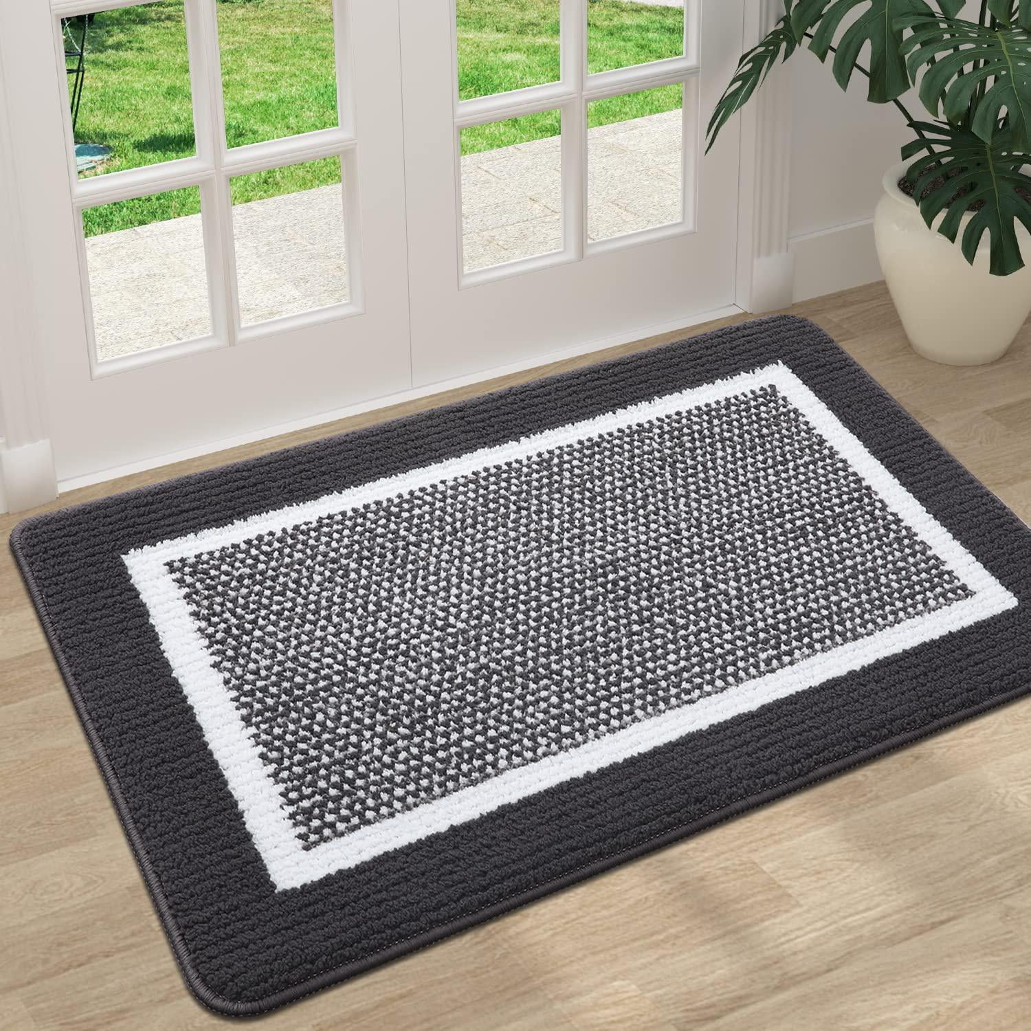 Buganda Indoor Door Mats, Absorbent Trapper Dirt Inside Doormats, Non ...