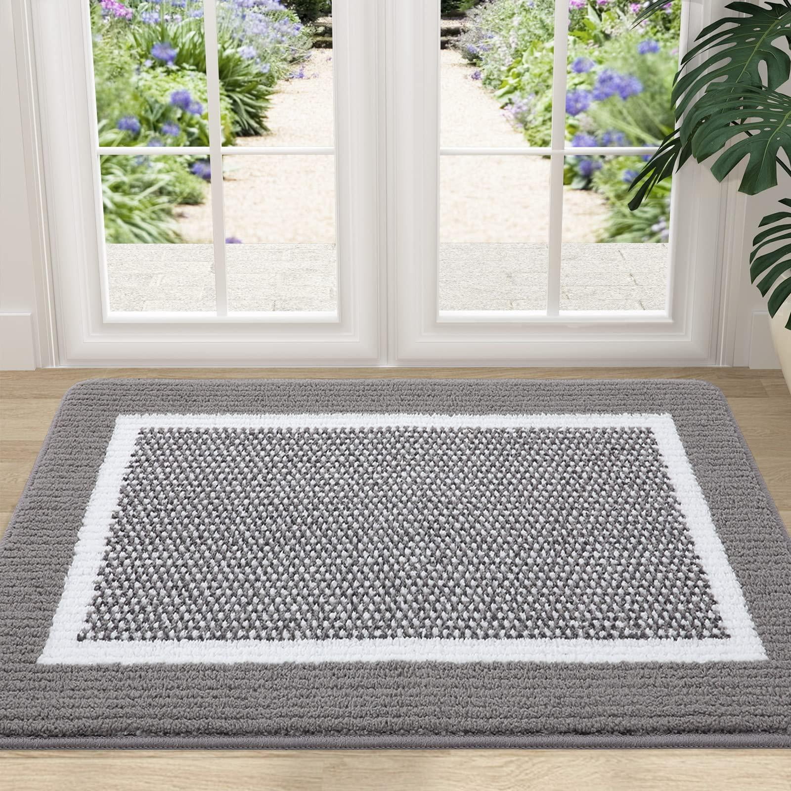 Buganda Indoor Door Mats, Absorbent Trapper Dirt Inside Doormats, Low ...