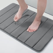BCZHQQ Memory Foam Bath Mat Rug,35"x19",Ultra Soft and Non-Slip ...