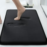 "Buganda Memory Foam Bathroom Rug, Absorbent Washable Bath Mat, Soft 16 ...