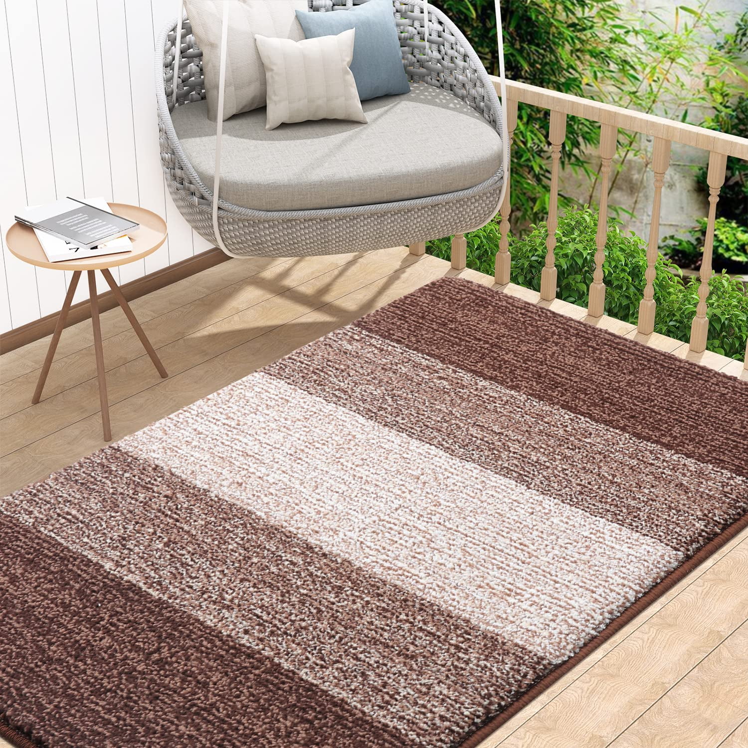 Buganda Indoor Doormats Brown 32x48 Absorbent Entryway Rugs for Indoor ...
