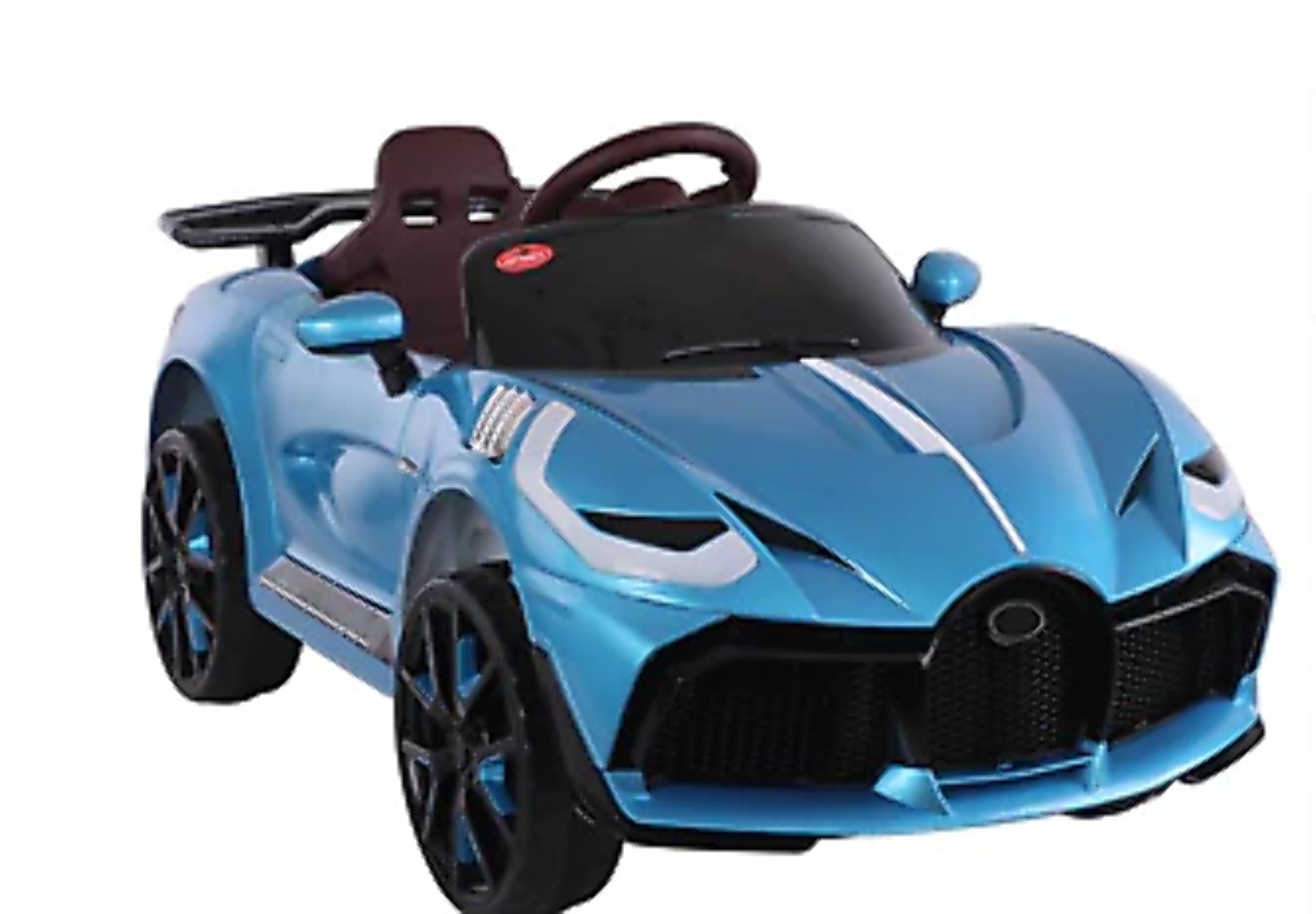 Bugatti 12V Electric Kids Ride-on Car with Remote Control, MP3 Player ...