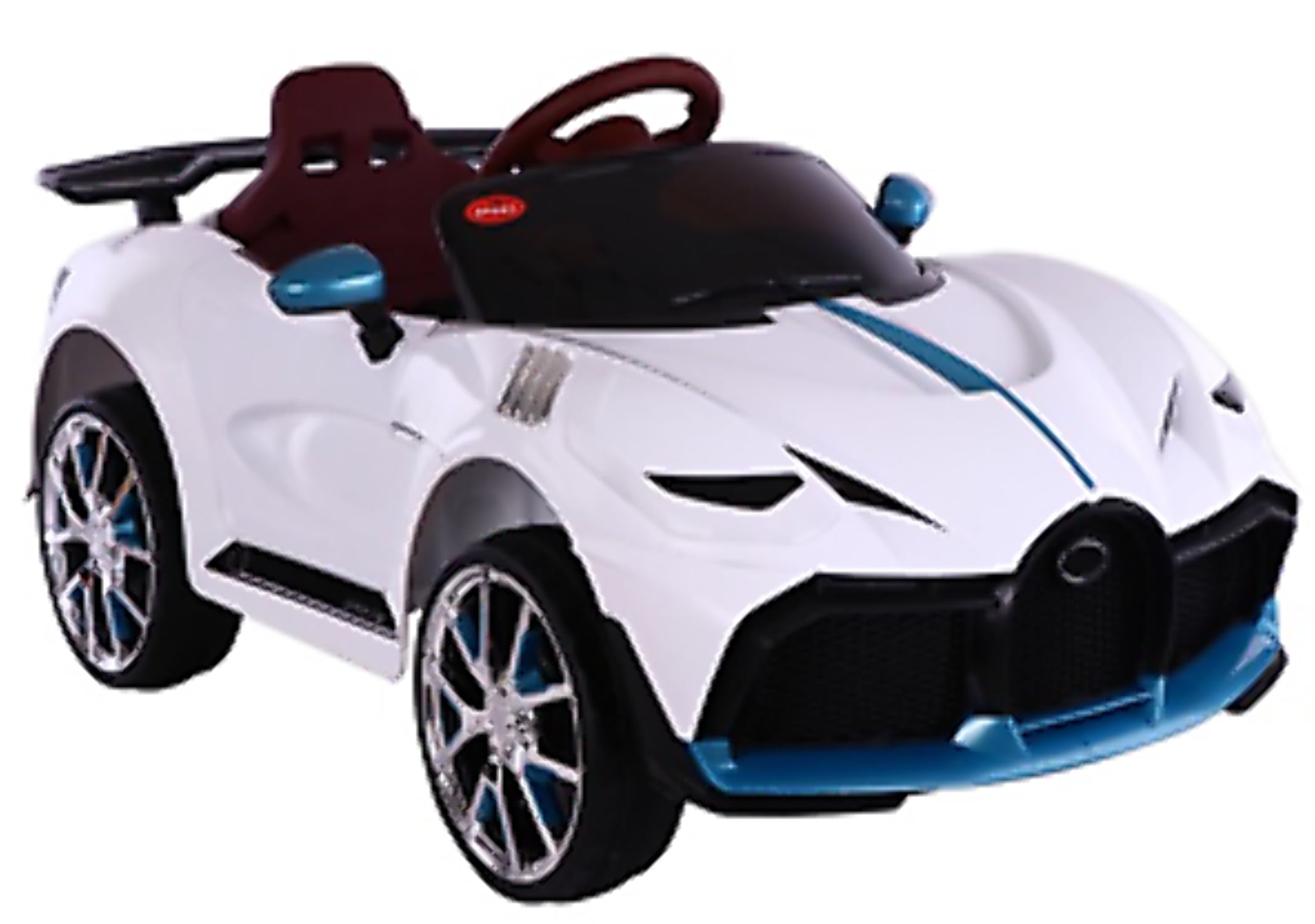 Bugatti 12V Electric Kids Ride-on Car with Remote Control, MP3 Player ...