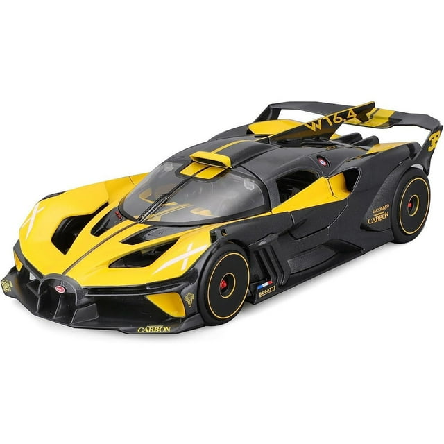 Bugatti Bolide Diecast Model 1:24 scale Yellow/Black Maisto - Walmart.com