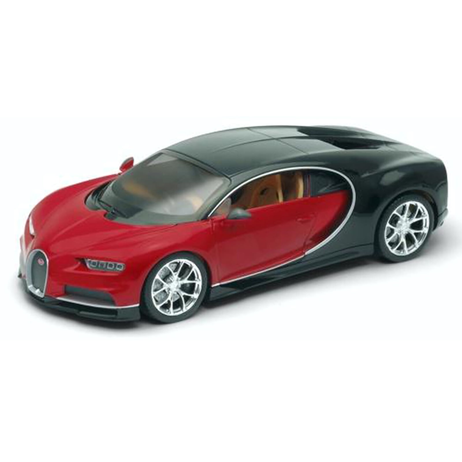 Bugatti Chiron 1:24 scale Diecast Model Car in Red by Welly - Walmart.com