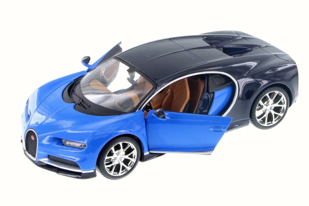 Bugatti Chiron, Blue - Maisto 31514BU - 1/24 Scale Diecast Model Toy ...