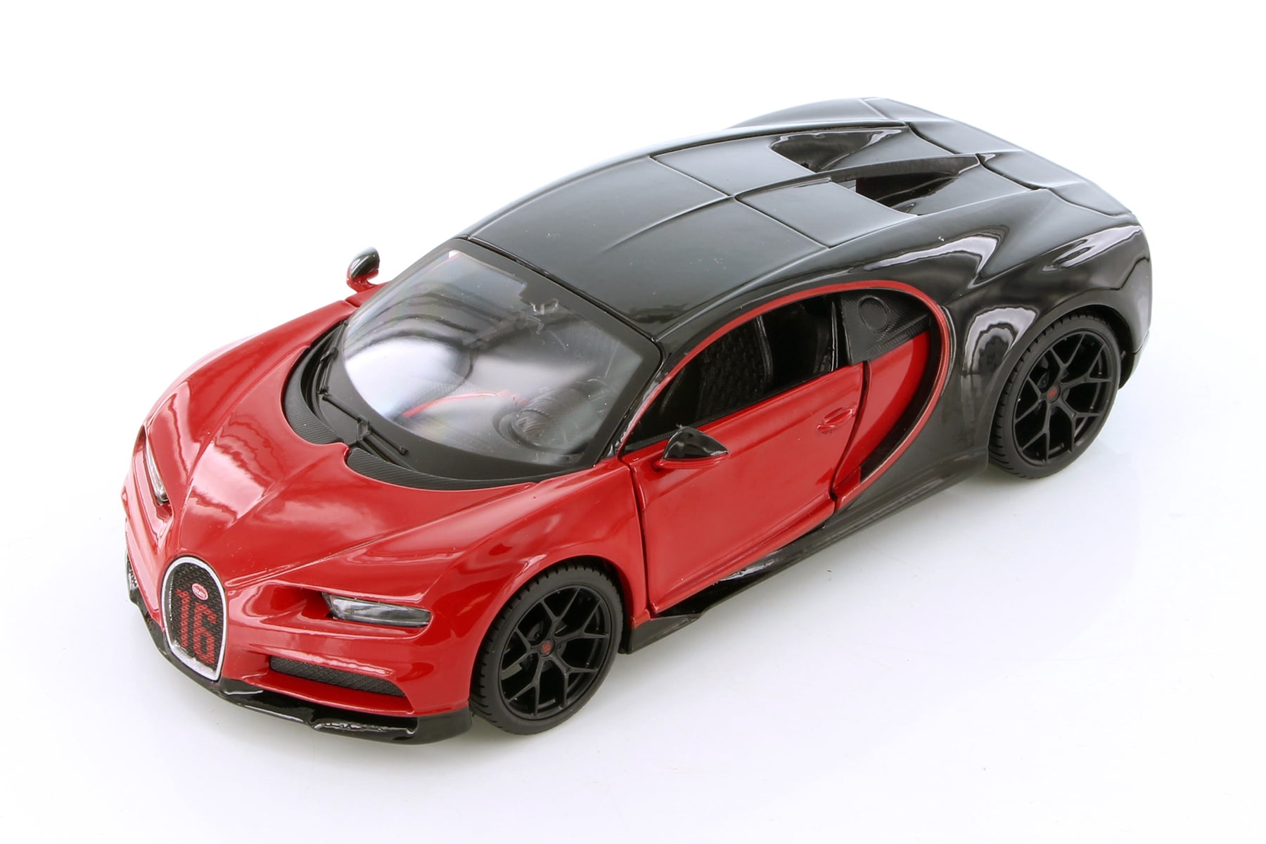 Bugatti Chiron Hardtop, Red /Black - Showcasts 38524R - 1/24 Scale ...