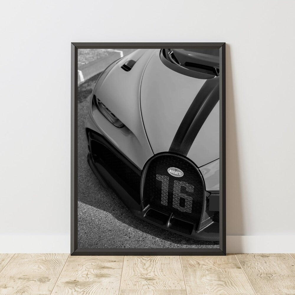 Bugatti Chiron Poster, Bugatti Chiron Print, Bugatti Chiron Wall Art ...