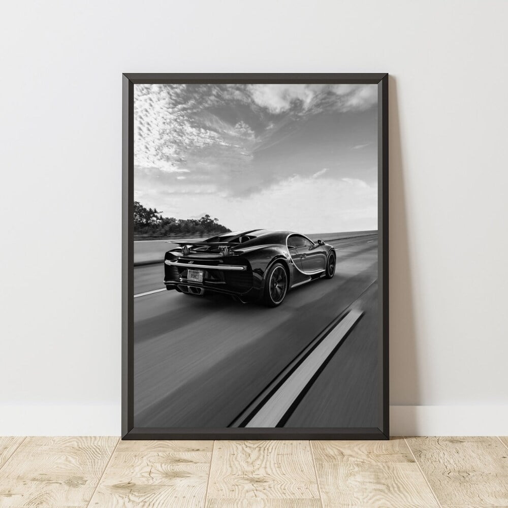 Bugatti Chiron Poster, Bugatti Chiron Print, Bugatti Chiron Wall Art ...
