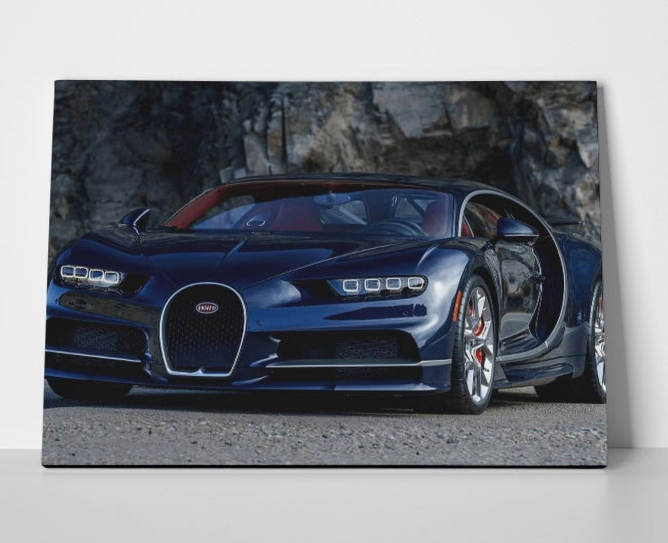 Bugatti Chiron Poster or Wrapped Canvas - Walmart.com