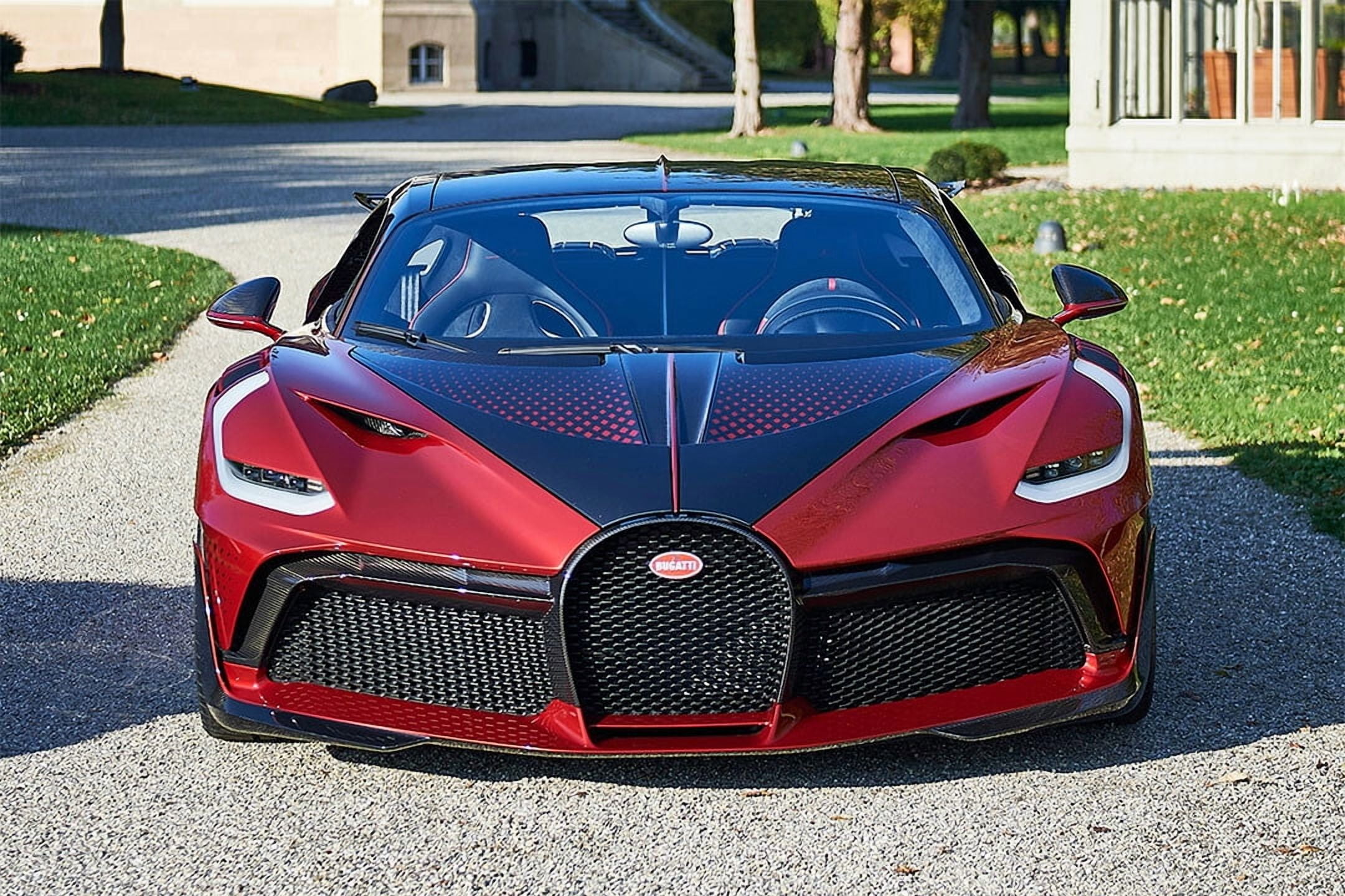 Bugatti Divo Lady Bug Sporty Car Front View Wall Indoor Decor - 20x30 ...