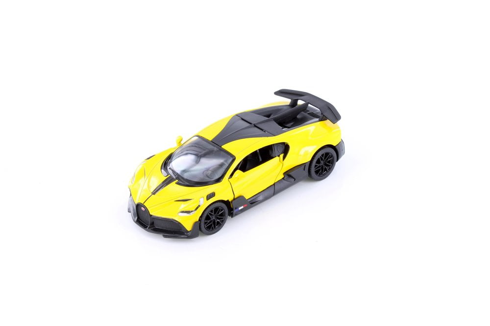 Bugatti Divo, Yellow - Kinsmart 5442D - 1/36 Scale Diecast Model Car ...