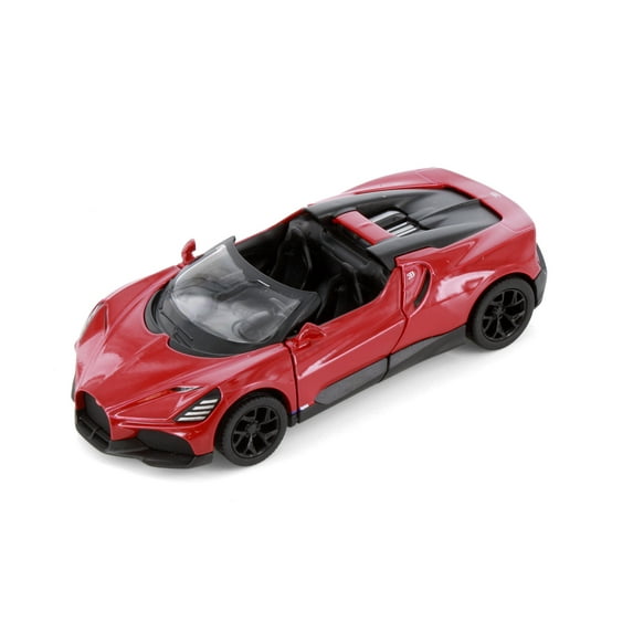 Bugatti Mistral, Red - Kinsmart 5460D - 1/36 Scale Diecast Model ...