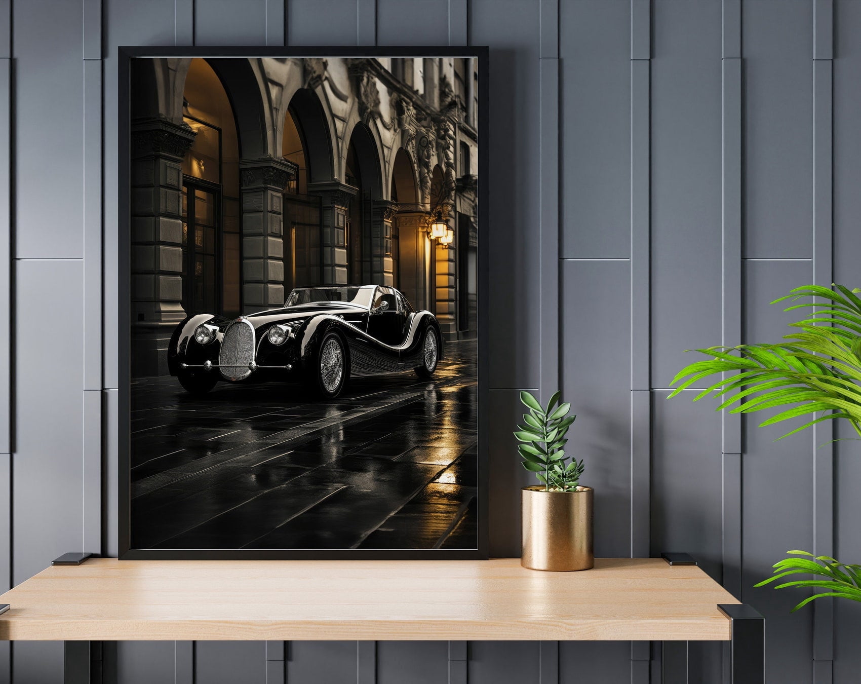 Bugatti Type 41 Royal Rare Car Poster Exotic Car Wall Art Vintage Cars ...