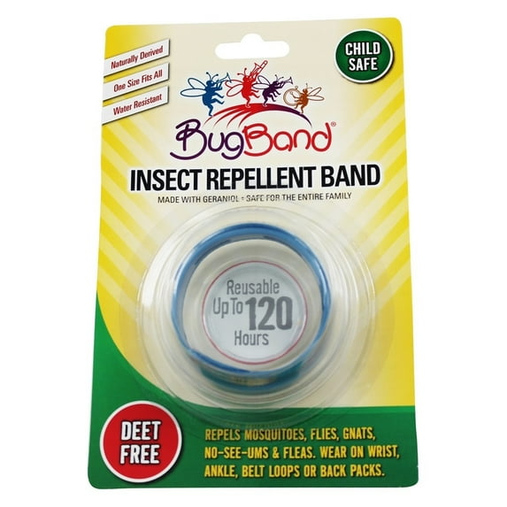 BugBand Wristband Repellant - Deet-Free Insect Repellent - Walmart.com