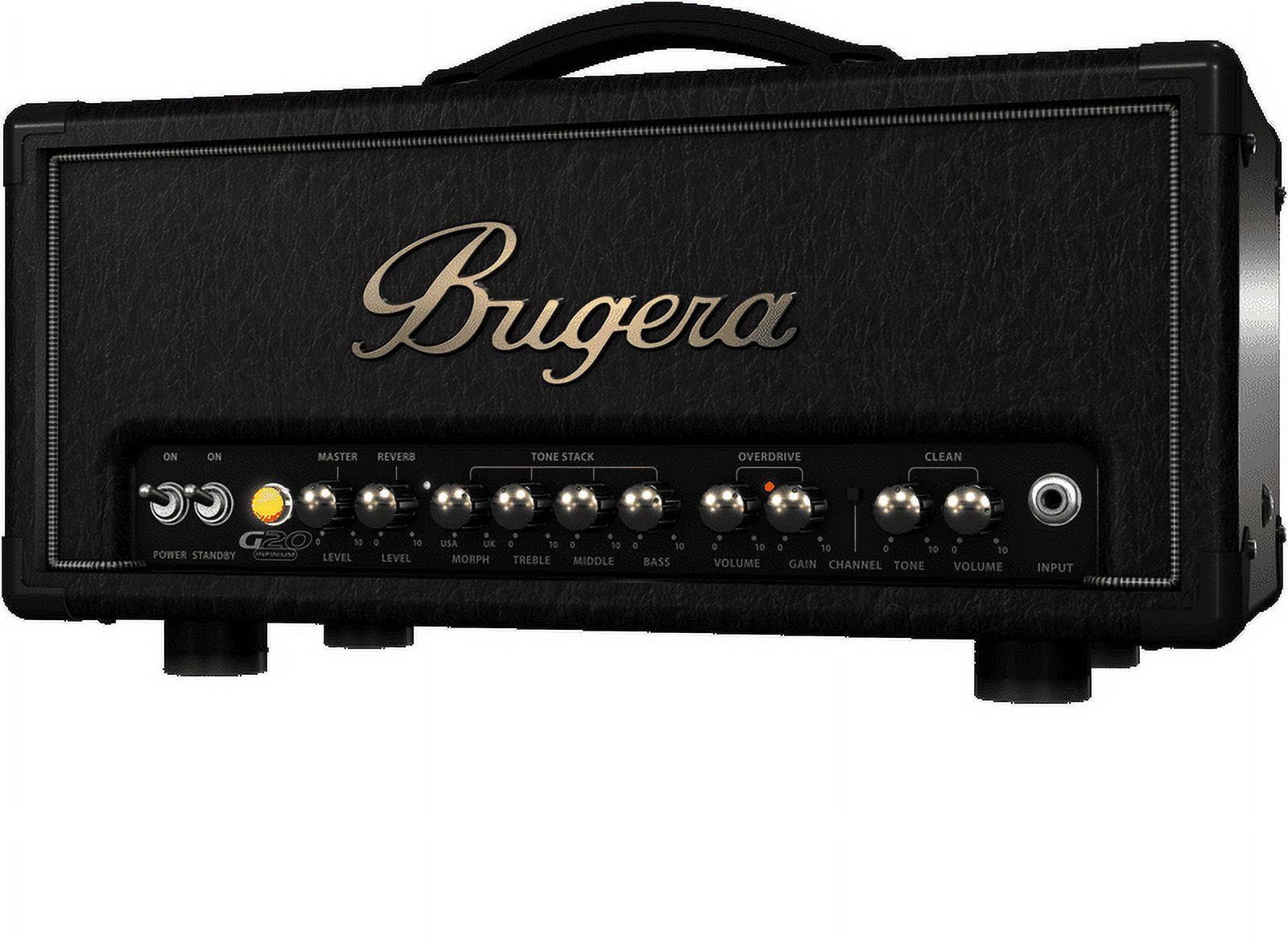 Bugera G20 Infinium Class-A Guitar Tube Amp Head w/ Morph EQ, & Reverb ...
