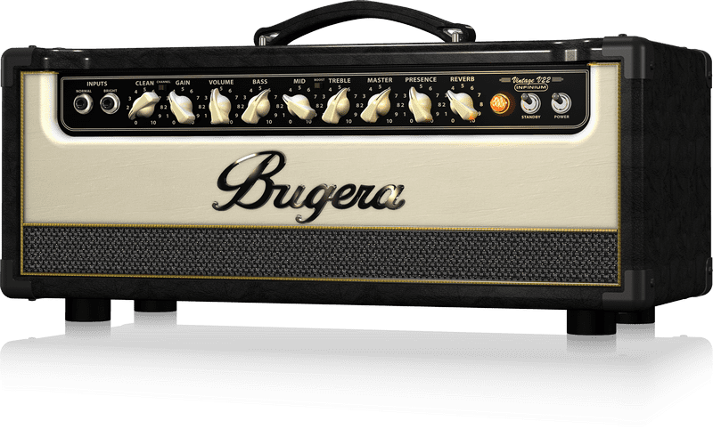 Bugera V22HD INFINIUM 22-Watt Vintage 2-Channel Tube Amplifier Head ...
