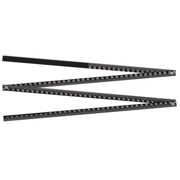 "B & K FGS-4 4 Fold Oil Tank Measuring Stick, 12 Ft (126""), Hardwood ...