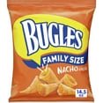 Bugles Crispy Corn Snacks Nacho Cheese Flavored Family Size Snack Bag ...