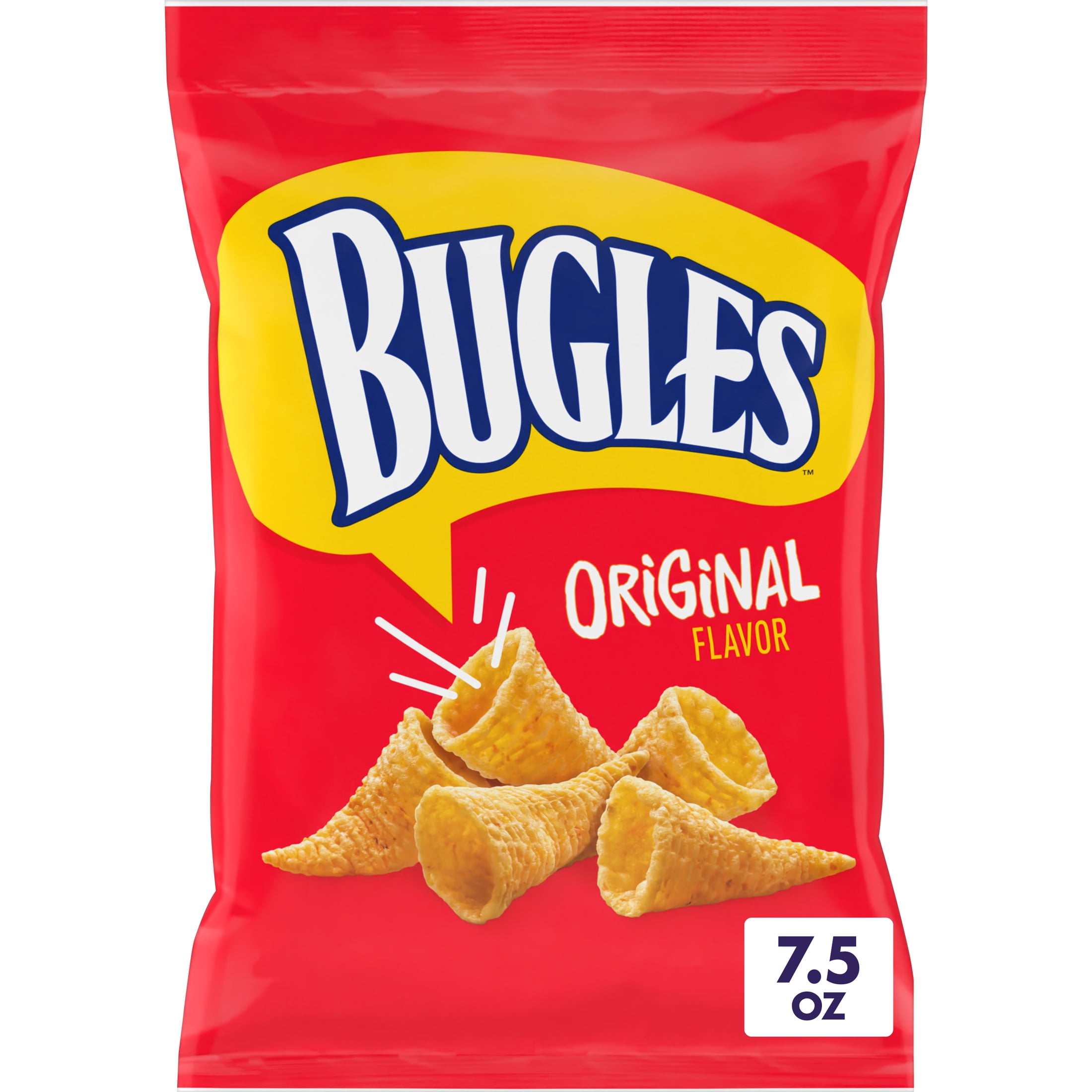 Bugles Original Crispy Corn Snacks, Flavorful Cone-Shaped Snack Bag, 7. ...