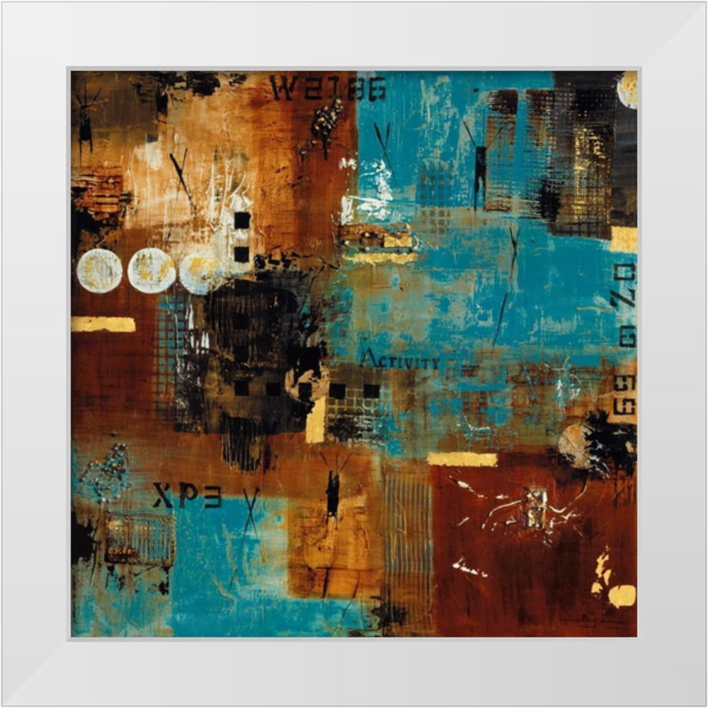 Bugna, Severine 26x26 White Modern Wood Framed Museum Art Print Titled ...