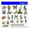 Bugs(1) Embroidery Designs - All Popular Formats Included - Loaded on ...
