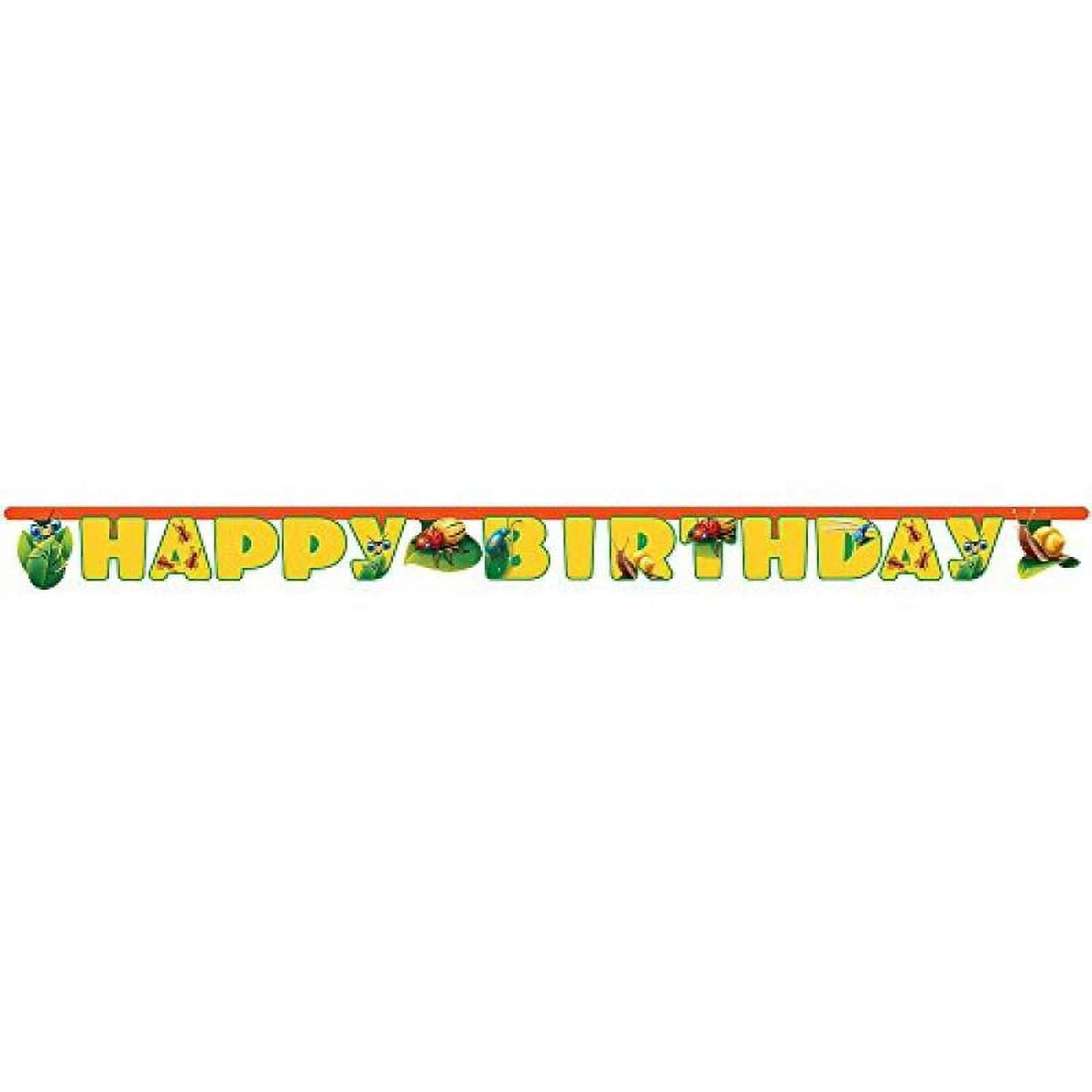 Bugs 'Bug-Eyed' Happy Birthday Banner (1ct) - Walmart.com