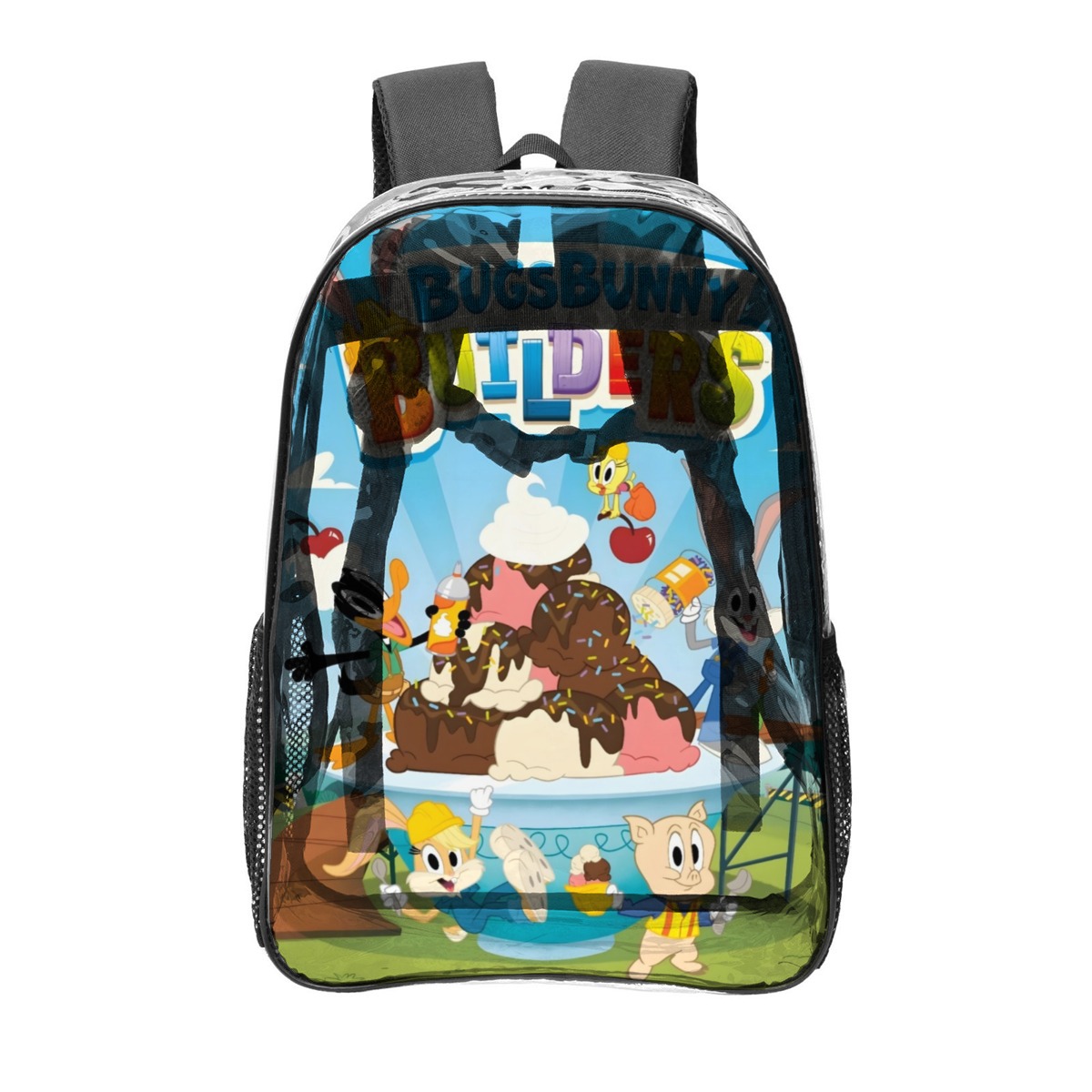 Bugs Bunny Builders-theme Clear Backpack Heavy Duty Transparent Bag See ...