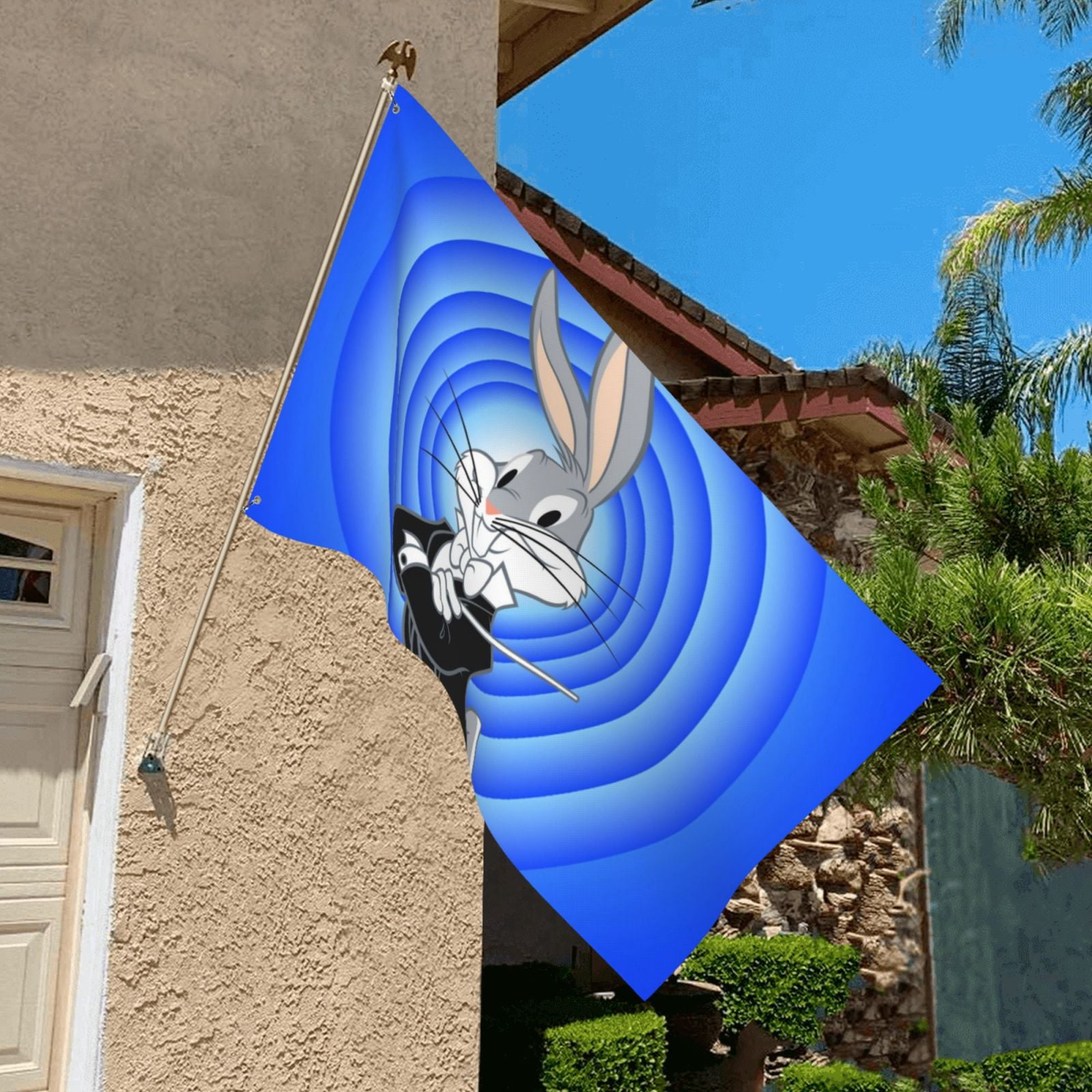 Bugs Bunny Garden Flag 3x5 Feet Indoor Decoration Flag Outdoor ...
