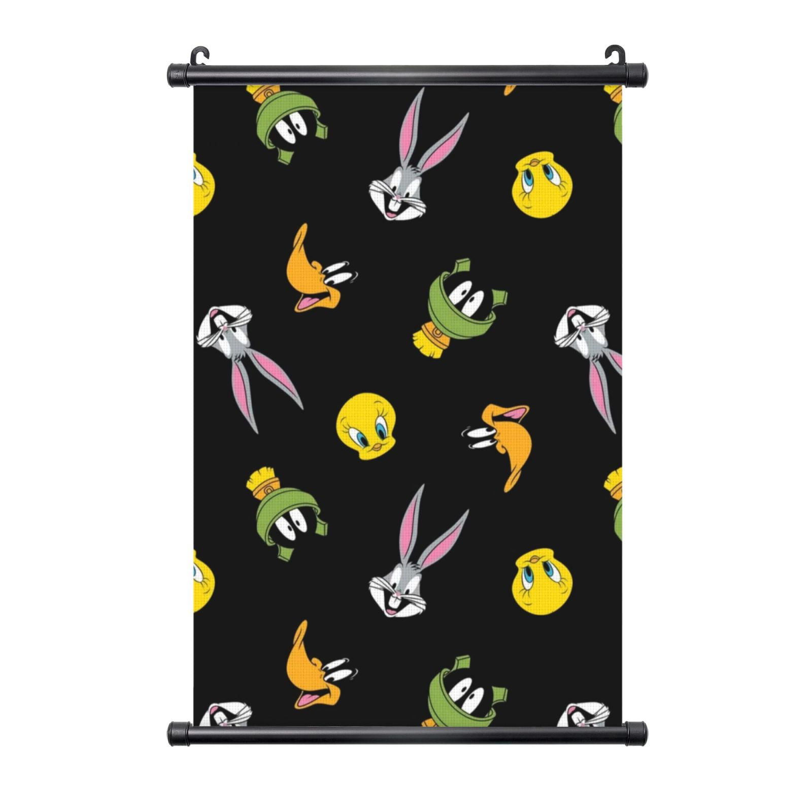 Bugs Bunny Hanging Poster Plastic Shaft Canvas Wall Hanging Banner Wall ...