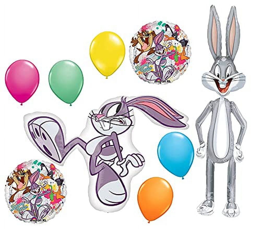 Bugs Bunny Party Supplies Looney Tunes Birthday Balloon Bouquet