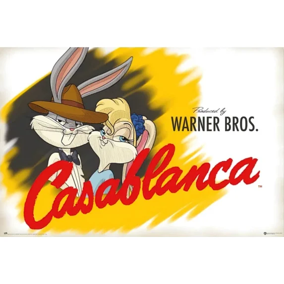 Bugs Bunny - Poster (Looney Tunes - Casablanca) UNFRAMED PAPER POSTER ...