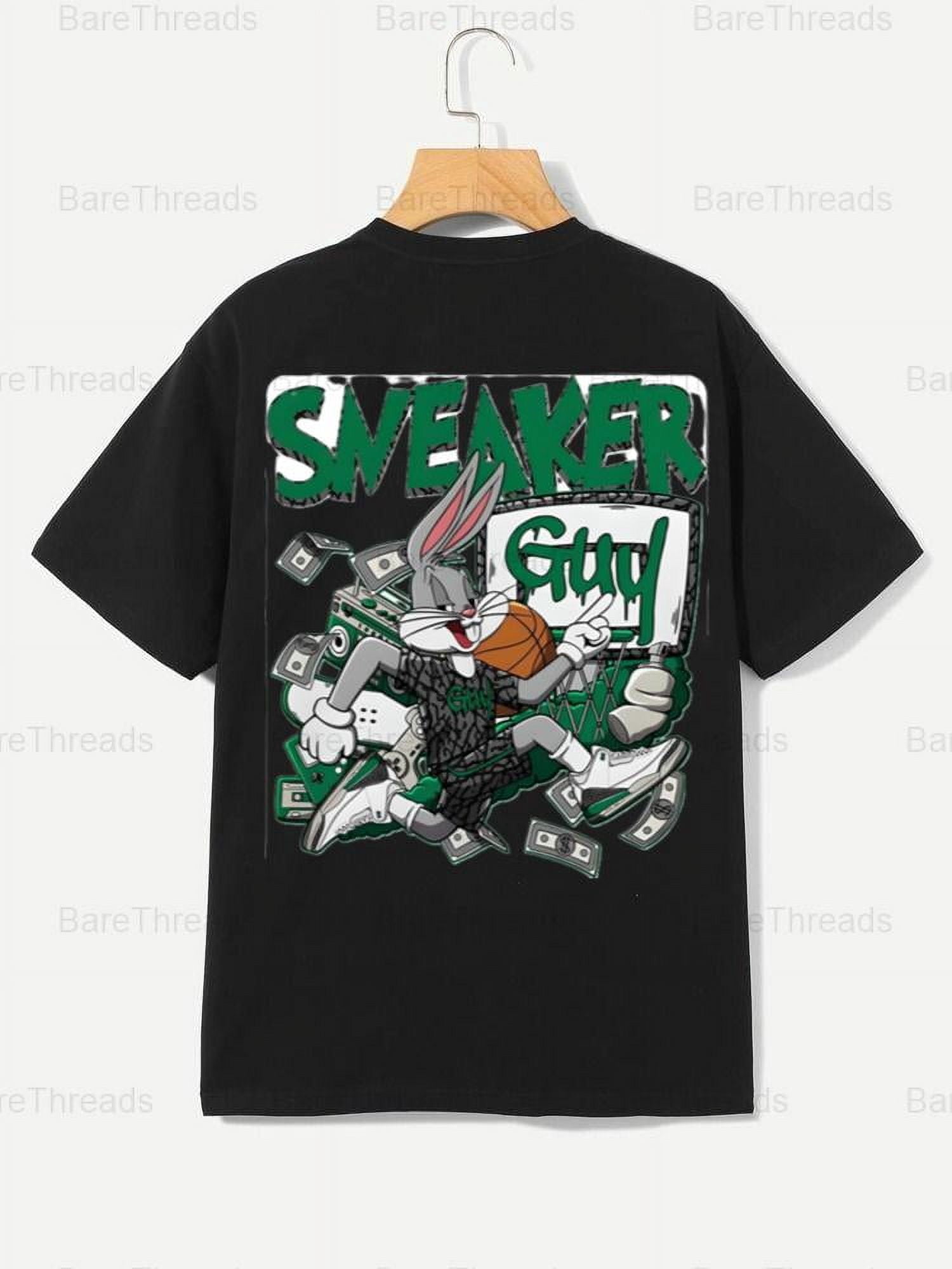 Bugs Bunny Sneaker Guy T-Shirt - Cartoon Sneaker Tee , For Men/Women,Up ...